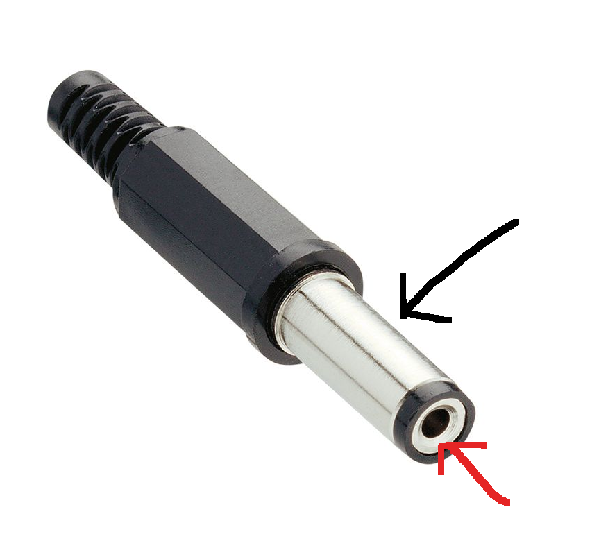 So make sure to hold the black probe against the outside and the red ...